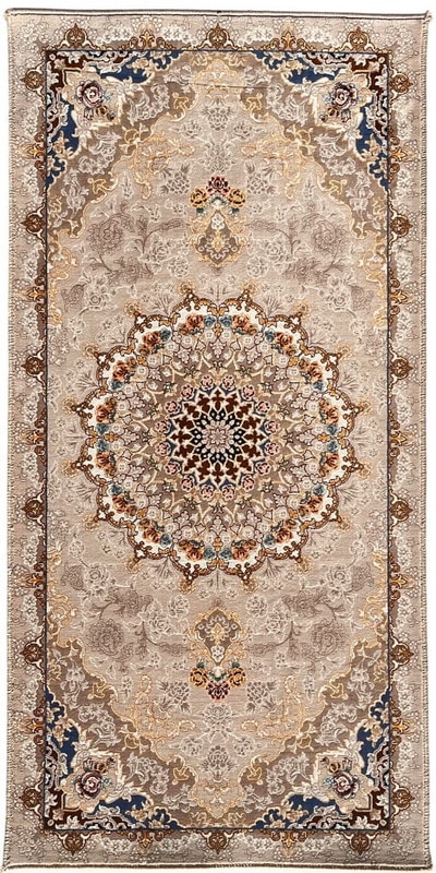 Persian Beige carpet , Classic design, Radman 100